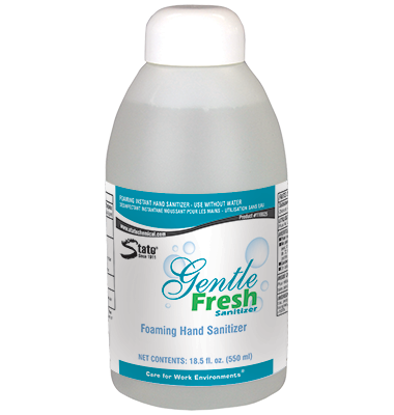 Gentle Fresh Sanitizer Case of 12 pints State Industrial Products